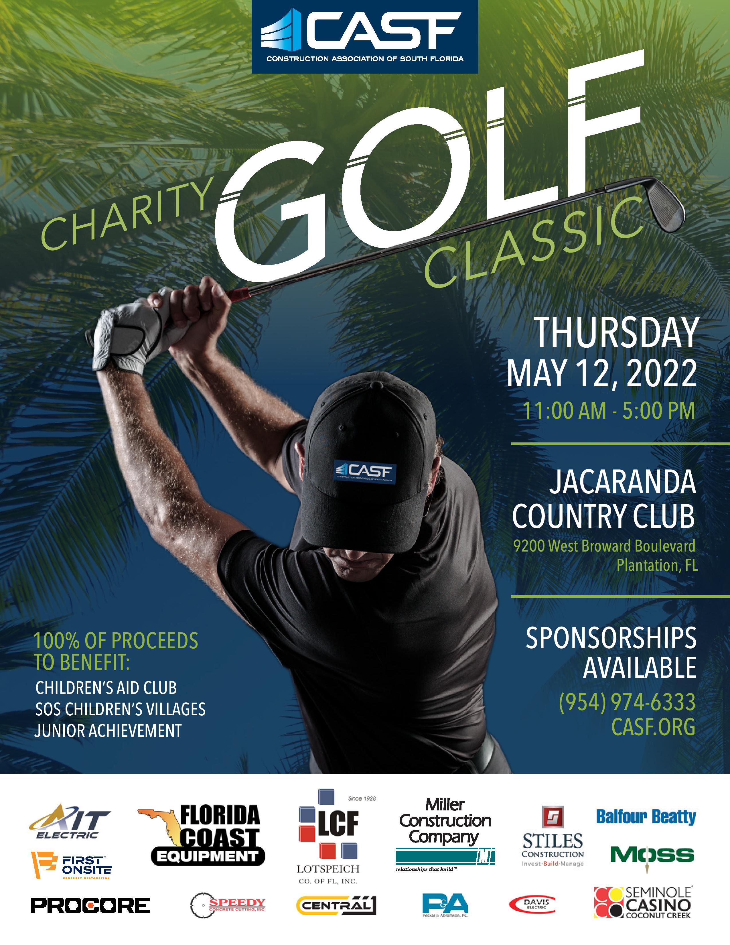 Charity Golf Tournament Logo