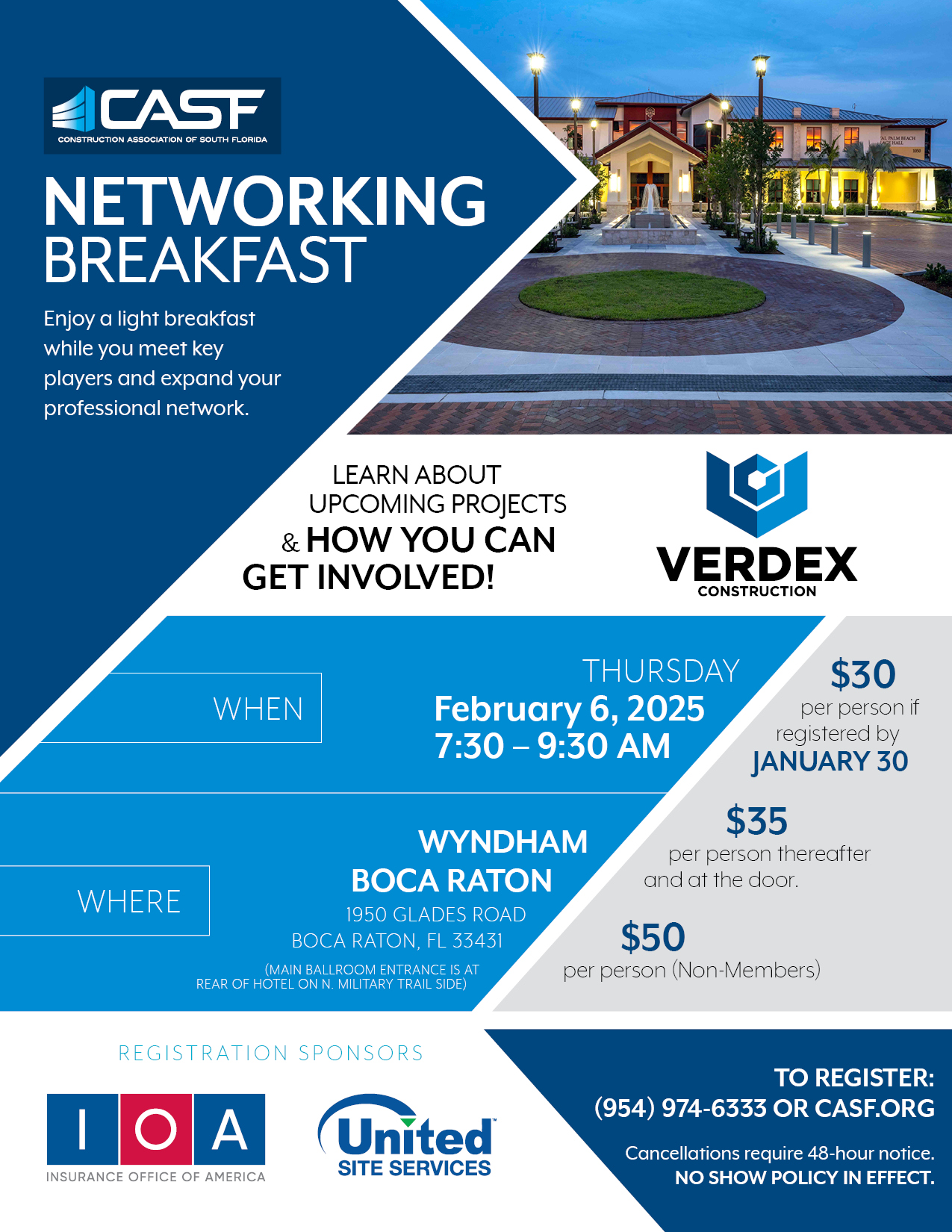 Construction of South Florida - Events