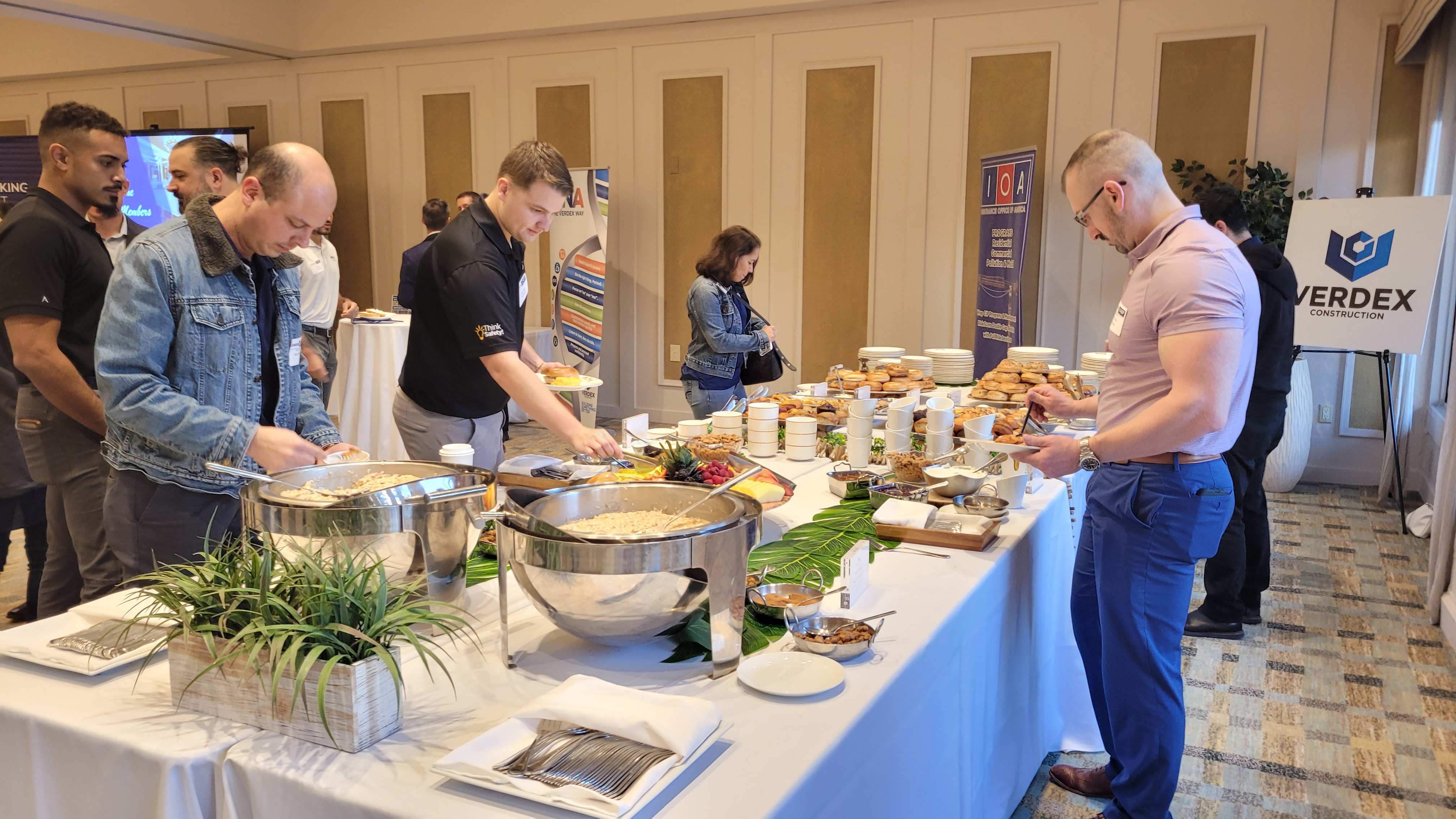 Construction of South Florida - networking breakfast - verdex construction 2024