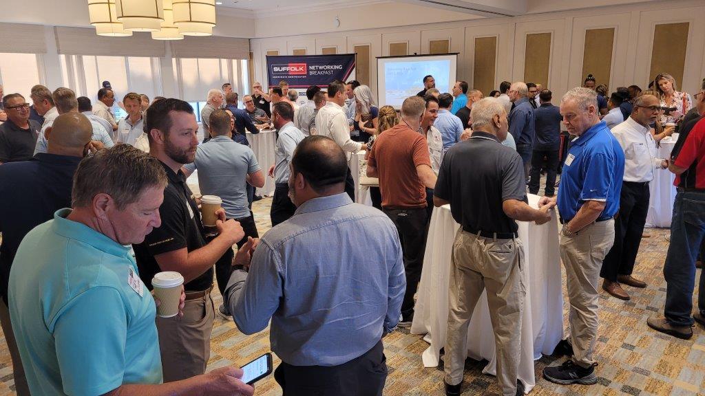 Construction of South Florida - networking breakfast - suffolk construction 2024